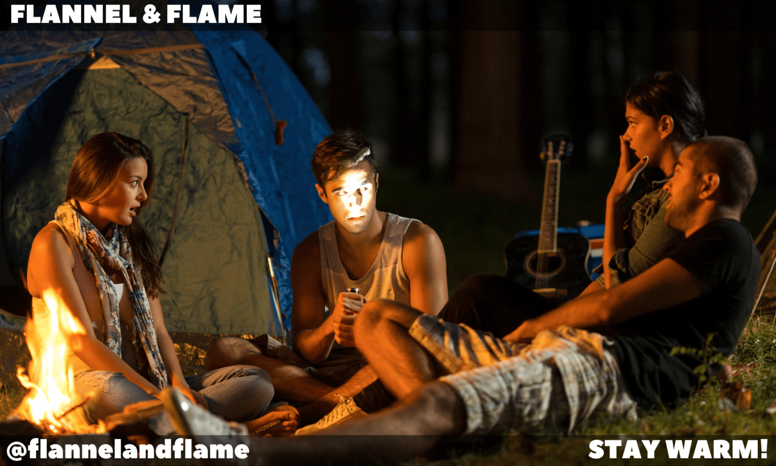 The Art of Telling Scary Ghost Stories Around the Campfire - Flannel ...